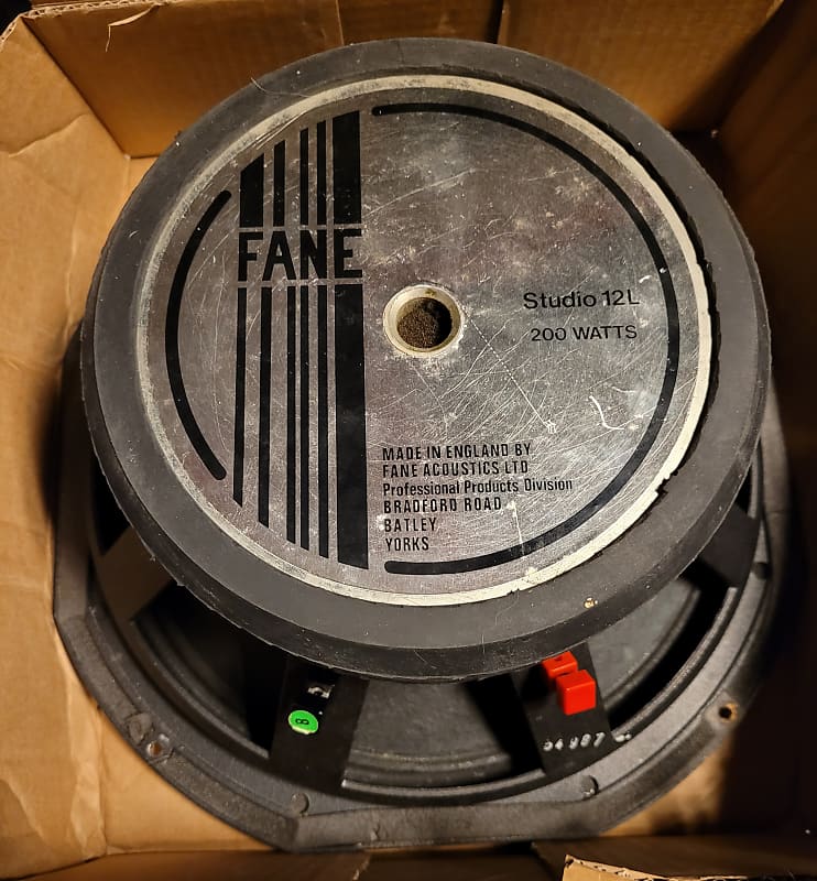 Fane Acoustics Ltd Studio 12L 70s-80s | Reverb UK