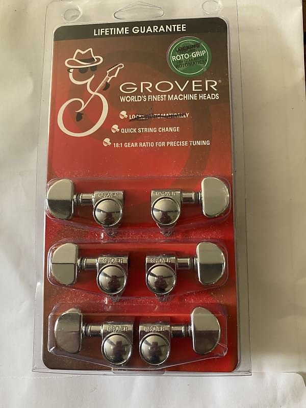 Grover Rotomatic 3+3 Tuning Machines | Reverb