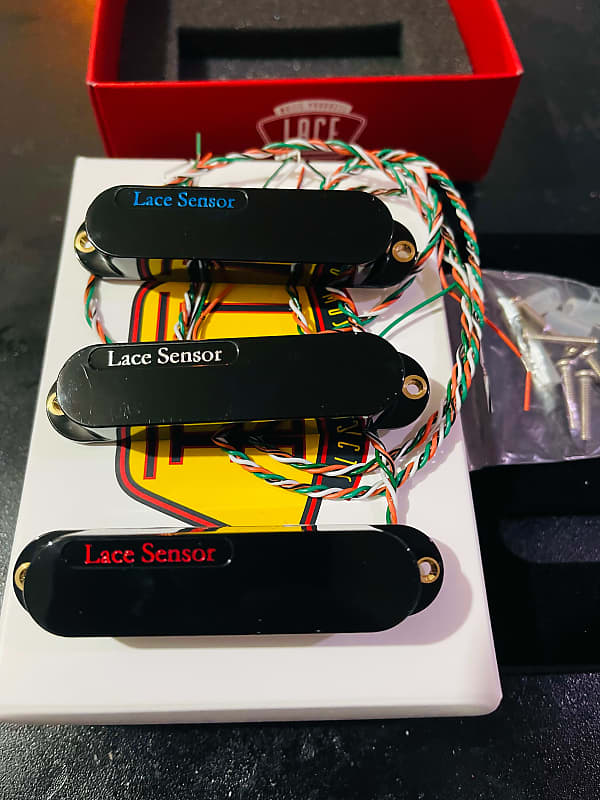 Fender Lace Sensors “Ultimate Triple Set” 2023 - Black | Reverb