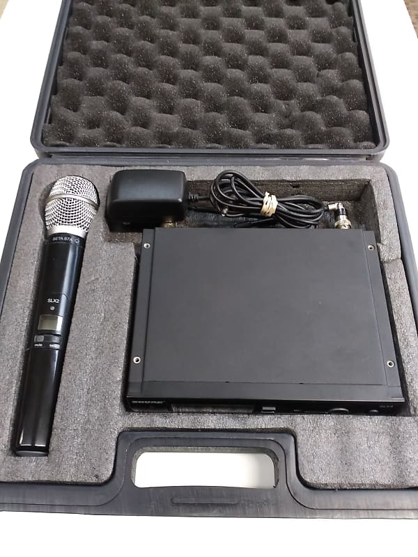 Shure Beta 87A SLX2 SLX4 2010's - black | Reverb