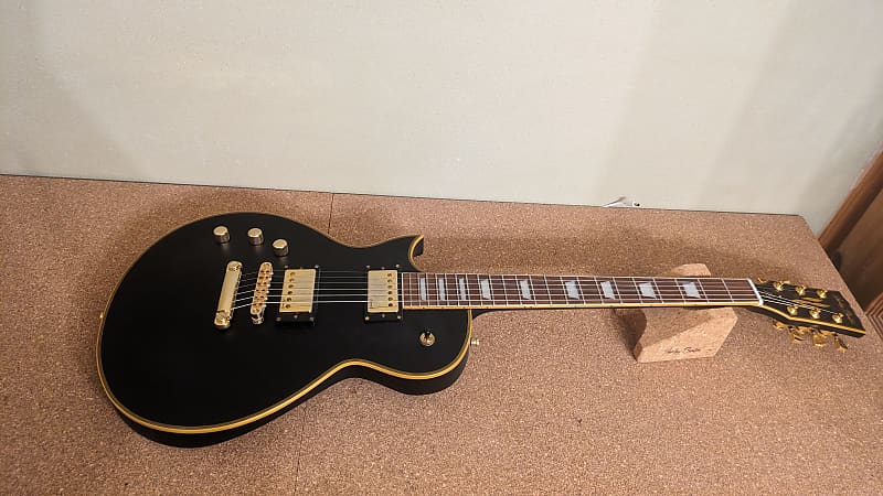 Harley Benton SC-Custom II LH Vintage Black 2021, | Reverb UK
