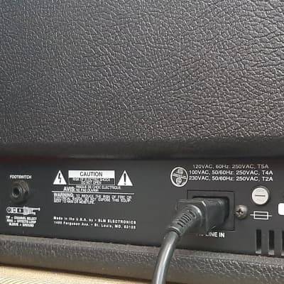 Crate BV120H USA Made Blue Voodoo Tube Guitar Amplifier Head | Reverb