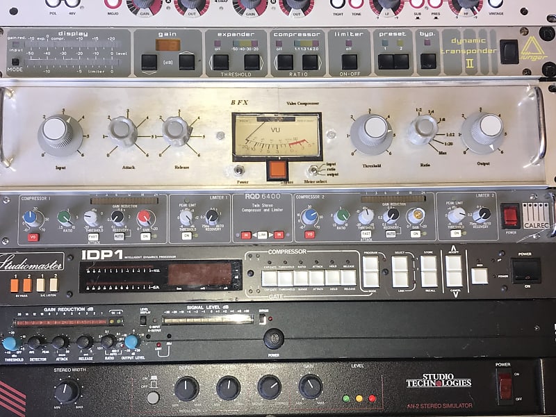 Calrec RQD 6400 Quad ( 2x Stereo ) Compressor Limiter NEVE | Reverb