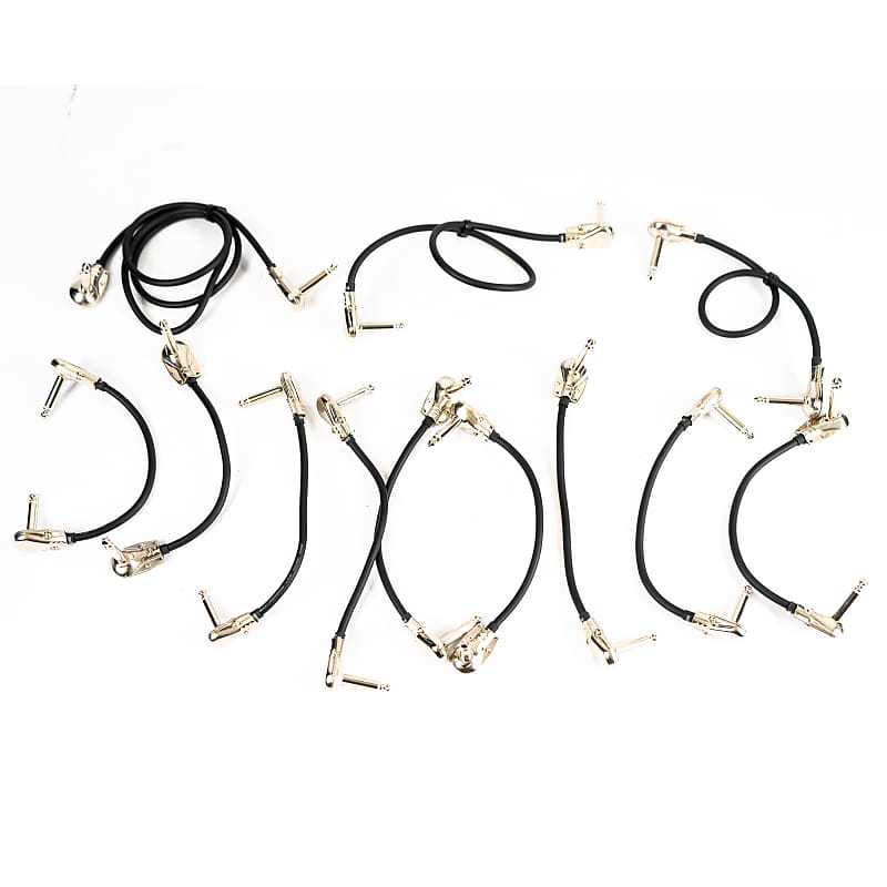 Elevate Your Sound with Mogami 12 1/4" Pancake Patch Cables - | Reverb