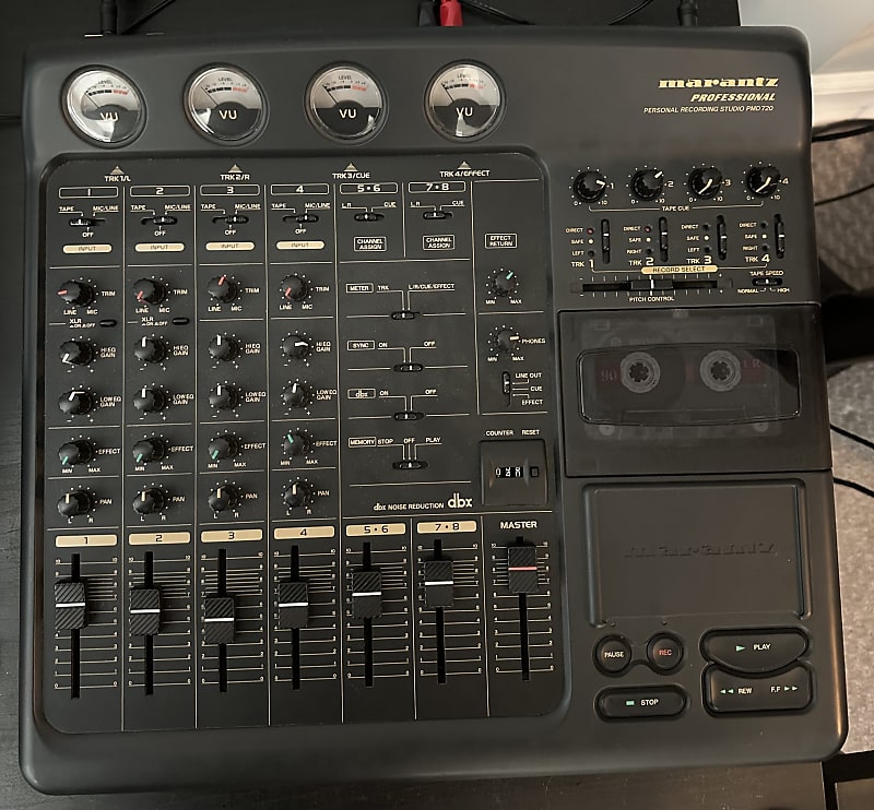 Marantz PMD 720 Four Track Cassette Recorder | Reverb