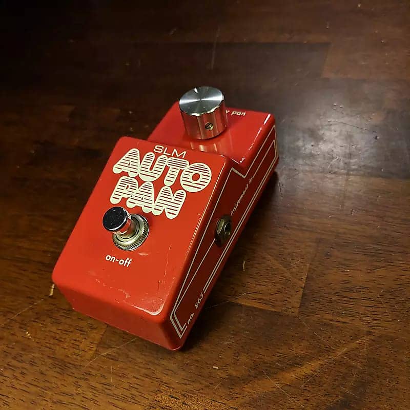 SLM (Maxon) Auto-Pan Late 70s Red / White - bettr than Boss | Reverb