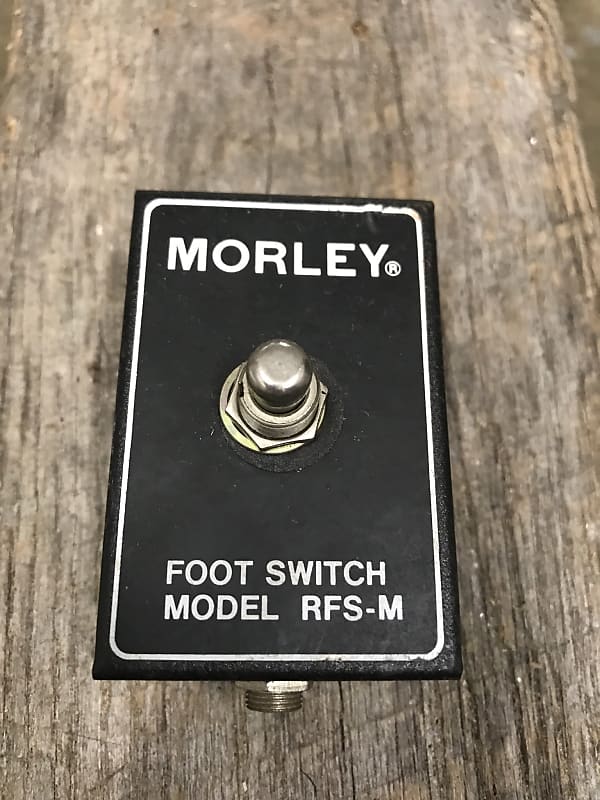 Morley RFS-M Remote Foot Switch Vintage Original 1980's Era | Reverb