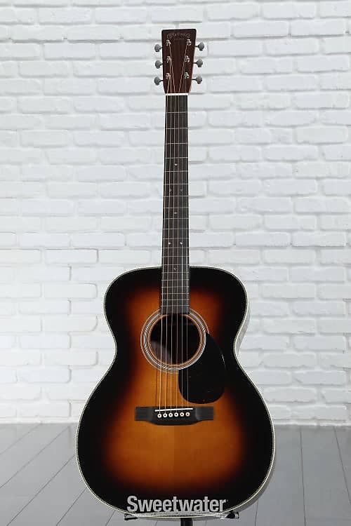 Martin OM-28 Standard Series Acoustic Guitar - 1935 Sunburst | Reverb
