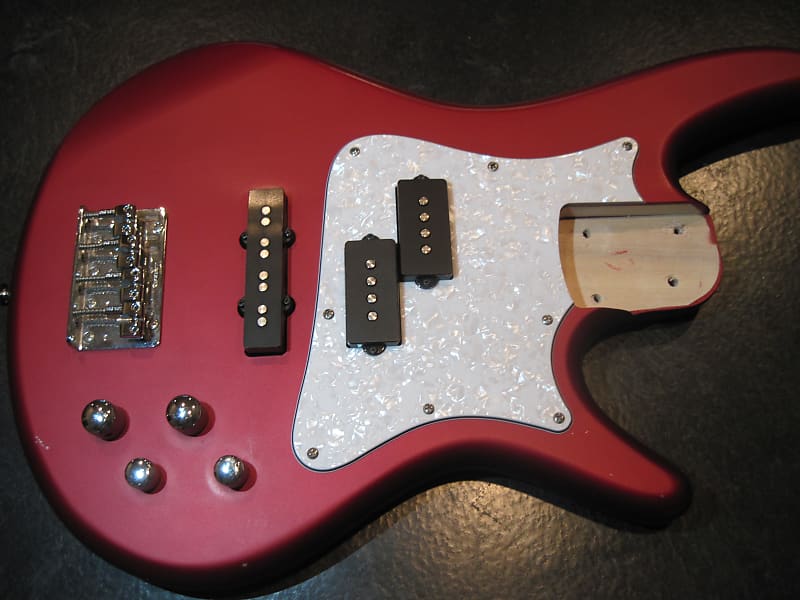 Ibanez SRMD200 Mezzo Bass Body FINAL - Candy Apple Red Matte | Reverb