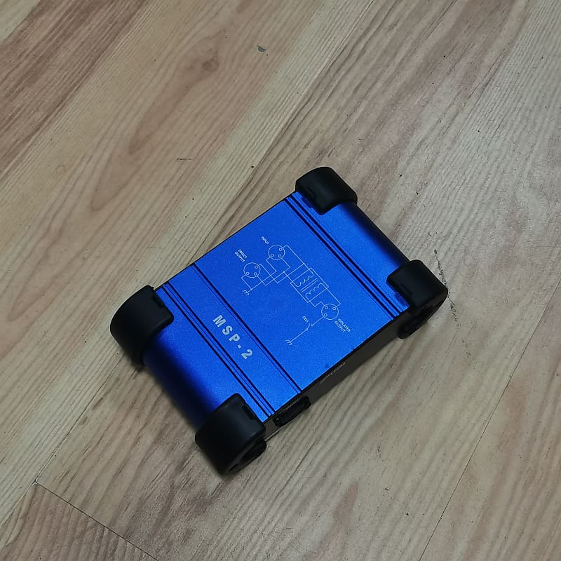 Leem MSP-2 DI Box - Blue | Reverb