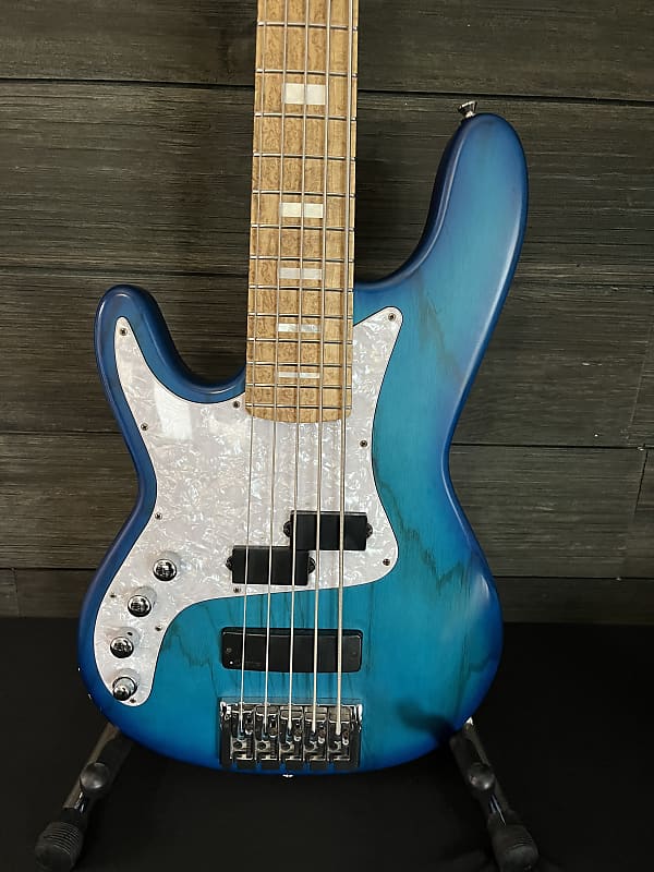 Left Handed Carvin PB5 5 String Bass | Reverb