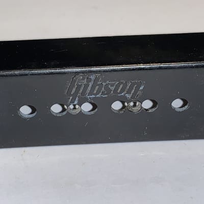 Gibson P90 Embossed Pickup Cover 1971-72 Black | Reverb