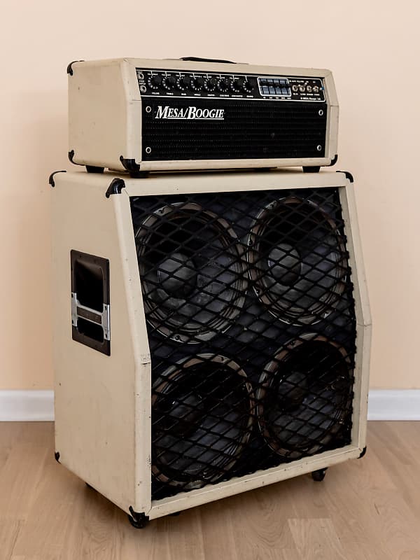 1986 Mesa Boogie Mark III Red Stripe Vintage Tube Amp Half | Reverb