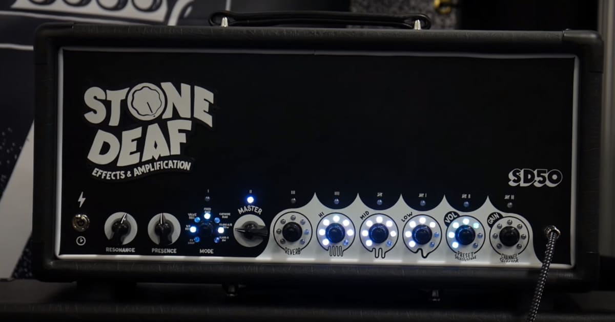 Stone Deaf SD-50 Amp at the Winter NAMM Show 2016 | Reverb News