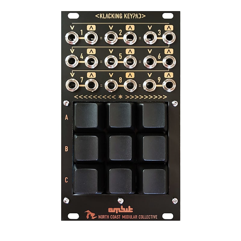Ambit Studio NCMC Klacking Keypad 2022 - Matte Black | Reverb
