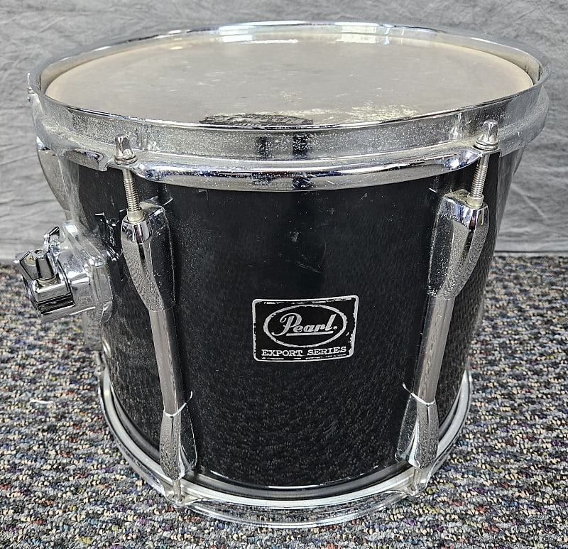 Pearl Export Series Rack Tom 12x10 1990s - Black | Reverb Deutschland