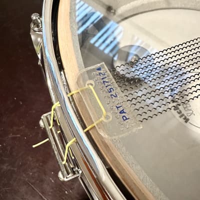 Ludwig Standard (Jazzfest) wood snare 1970s - Ruby Strata | Reverb