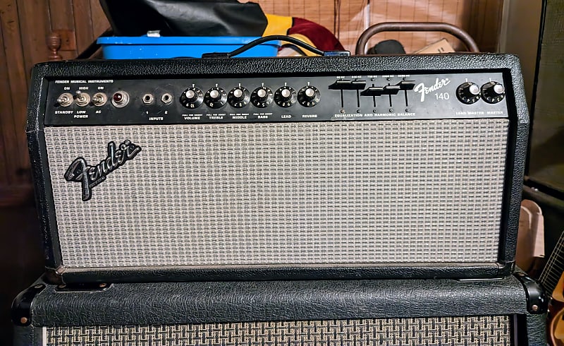 Fender 140 Amplifier 140 1979 - Black | Reverb