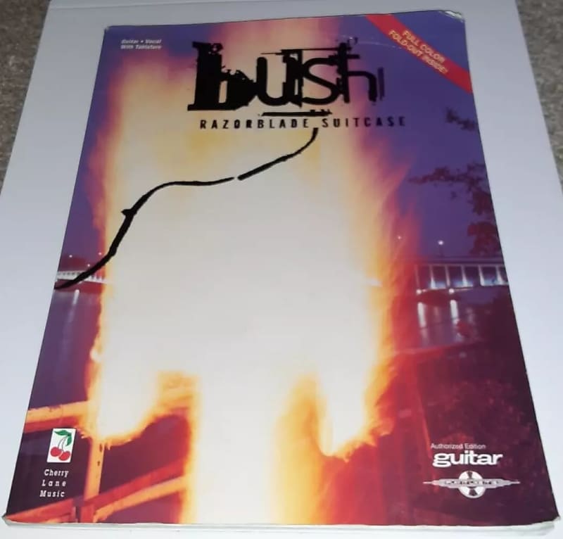BUSH - RAZORBLADE SUITCASE - GUITAR TAB BOOK - TABLATURE | Reverb