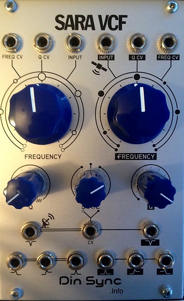 DinSync Sara VCF Eurorack module | Reverb UK