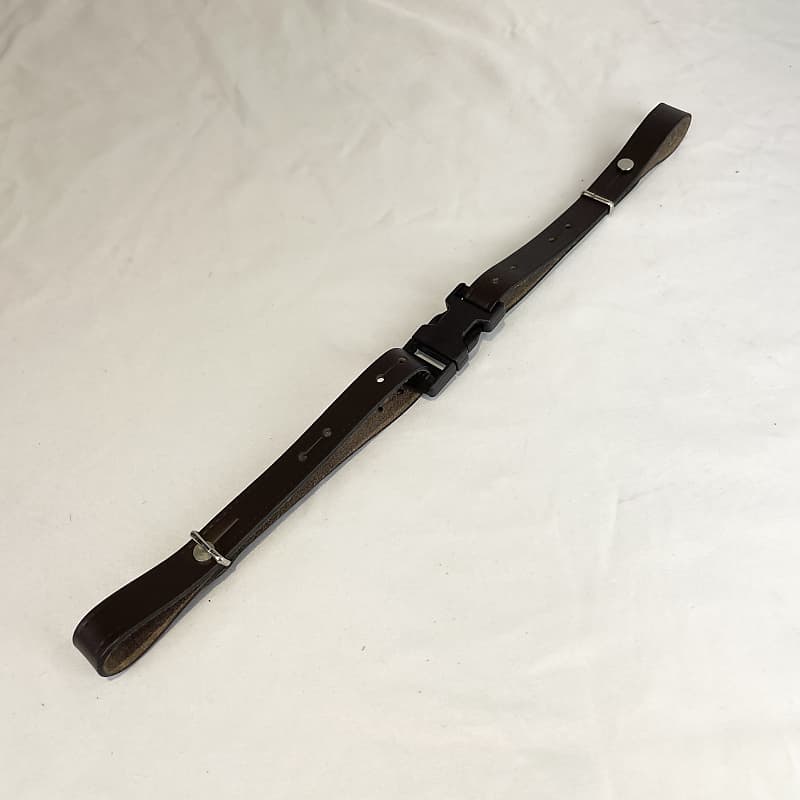 NEW Brown Leather Back Strap - Adjustable 10" to 15.5"(25cm | Reverb