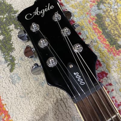 Left-Handed Agile AL-2000 Blue w/ Gigbag LH Lefty | Reverb