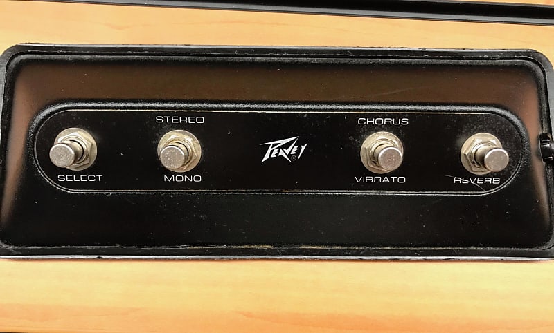 Peavey Footswitch for Stereo Chorus 400 Amp (Consignment) | Reverb