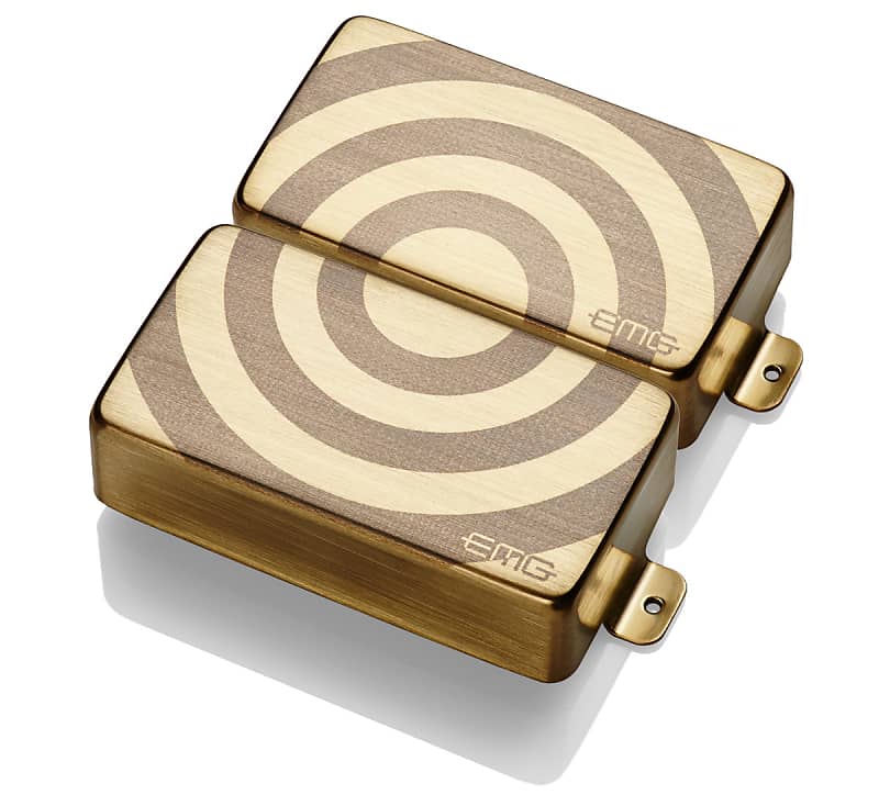 EMG ZW Set Active Humbucker Set (Limited Edition) Bullseye | Reverb