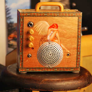 Bluzman "Blue Angel" Cigar Box Amp | Reverb
