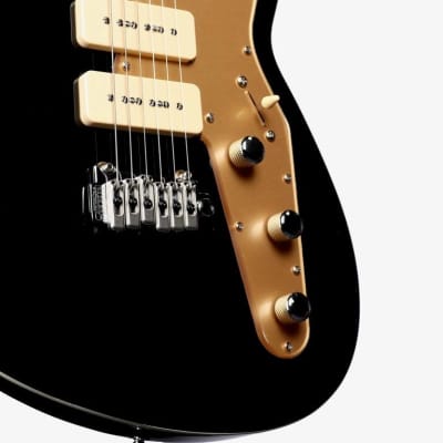 Reverend Jetstream 390 Midnight Black #57802 | Reverb