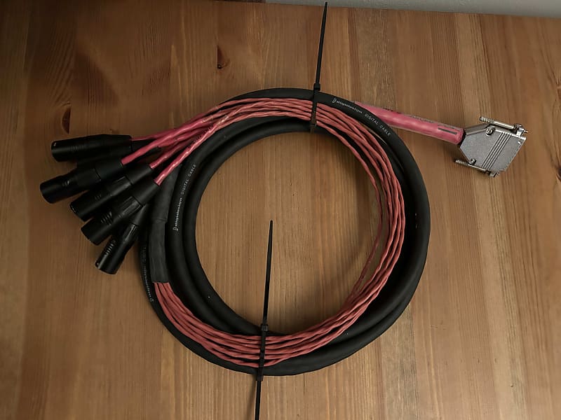 Avid DB25 to XLR Male 12 foot Cable 2017 | Reverb