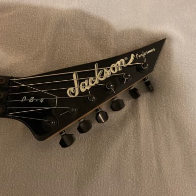 1995 Jackson Dinky Performer PS-4 Trans Red Flametop w/ | Reverb