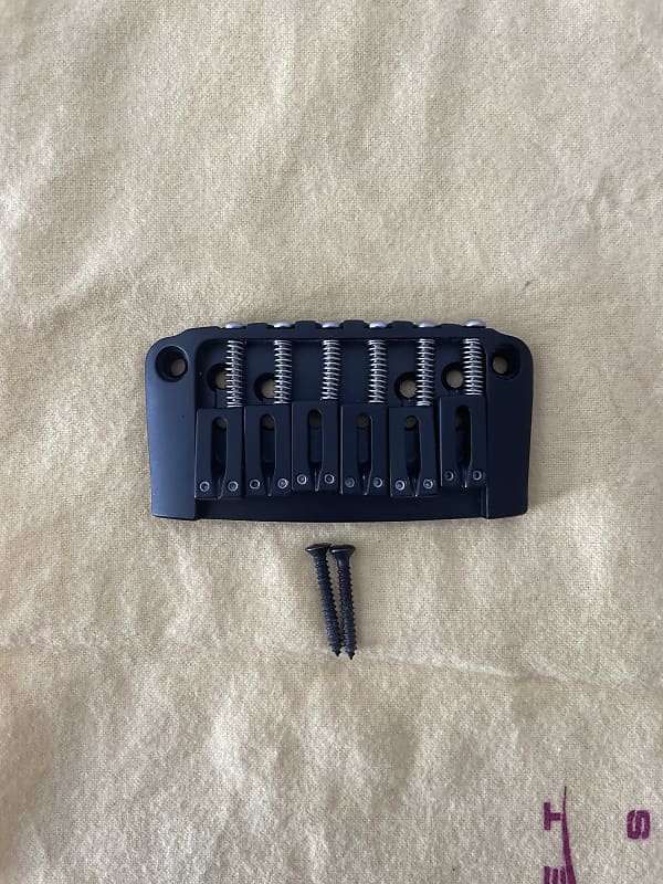 Hipshot Ibby HM 6 String Bridge - Black | Reverb UK