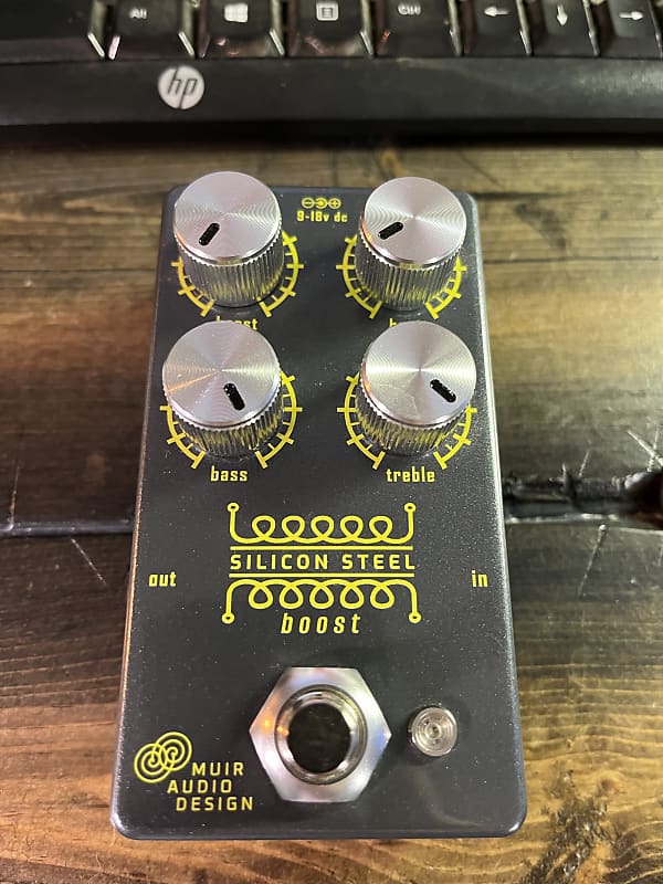 Muir Audio Design Silicon Steel Boost 2024 - Grey | Reverb