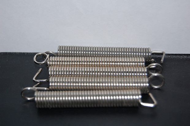 Fender USA Set of 5 Stratocaster Tremolo Springs Silver | Reverb
