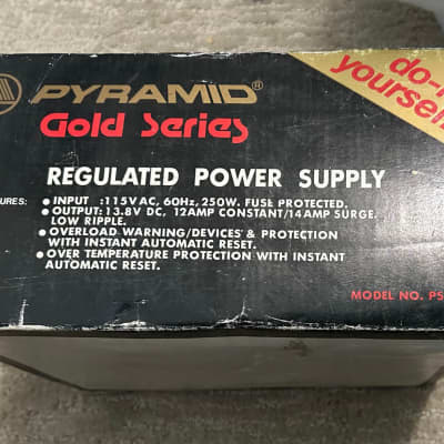 Pyramid PS-14G Gold Series Regulated Power Supply | Reverb Australia