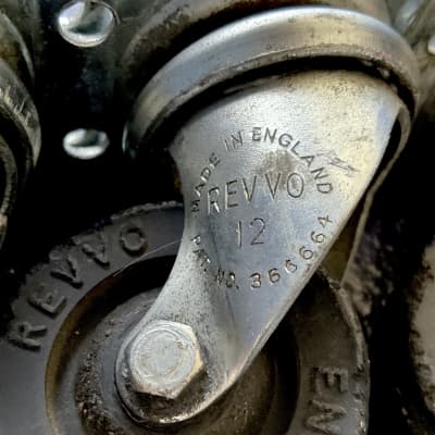 VINTAGE 60'S / 70'S REVVO CASTORS WHEELS - MADE IN UK - SET | Reverb
