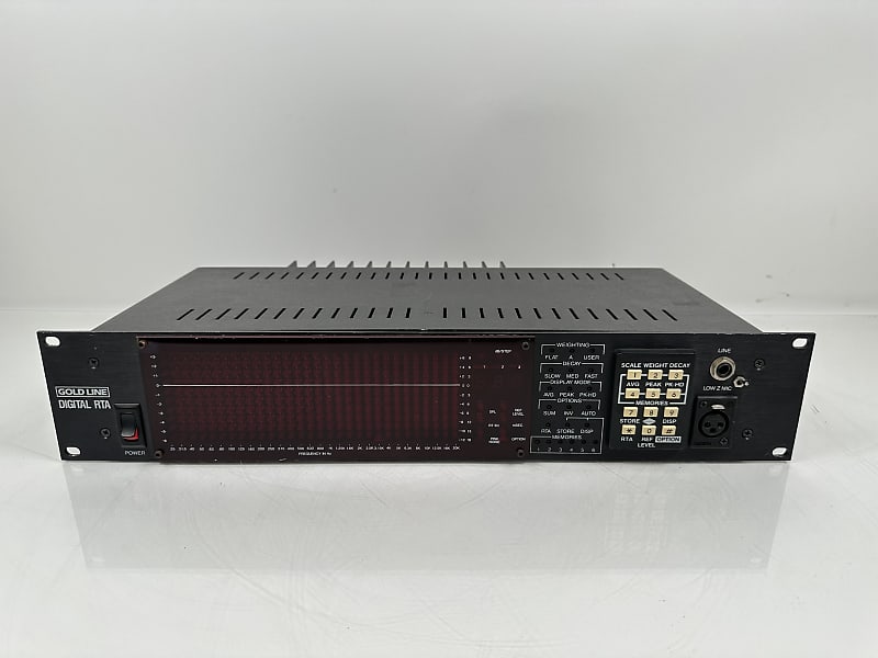Gold Line Digital RTA Model 30 Spectrum Analyzer | Reverb UK