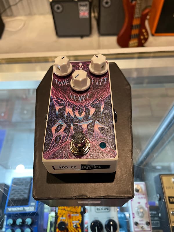 Coffin Haunted Labs Frost Bite Fuzz Effects Pedal | Reverb