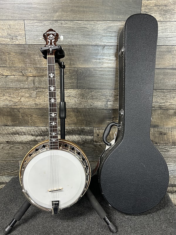 Vintage 1920’s Langstile Deluxe Tenor Banjo w/ Hard Case #615 | Reverb