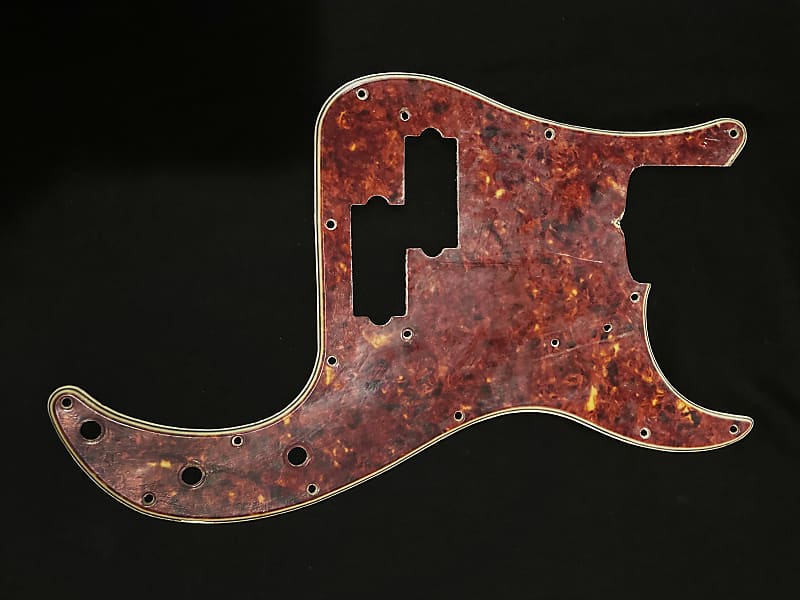 Original Vintage 1960's Fender Tortoise Shell Pickguard for | Reverb