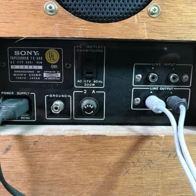 Sony TC-640 Reel to Reel tape Deck | Reverb