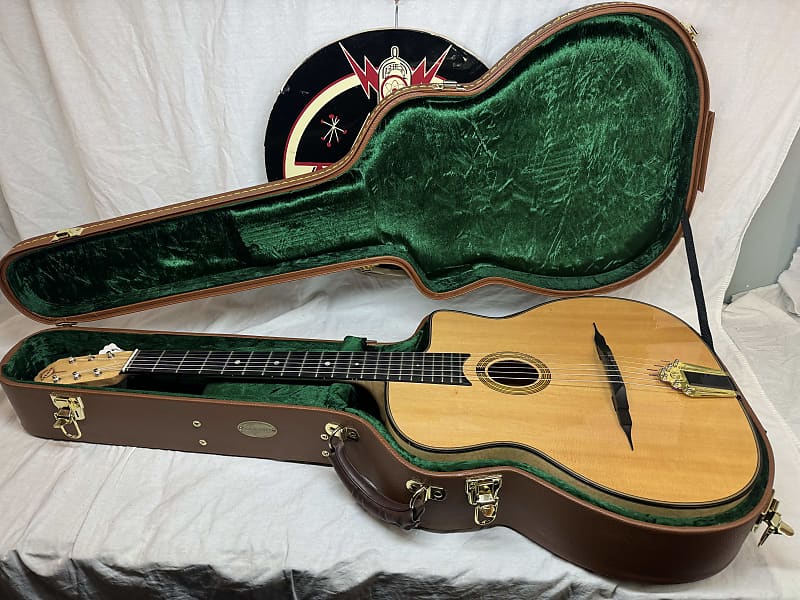 Gitane DG-250M DG250M Gypsy Jazz Acoustic Guitar with Case | Reverb