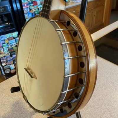 ca 1925 Slingerland Maybell Tenor Resonator Banjo | Reverb