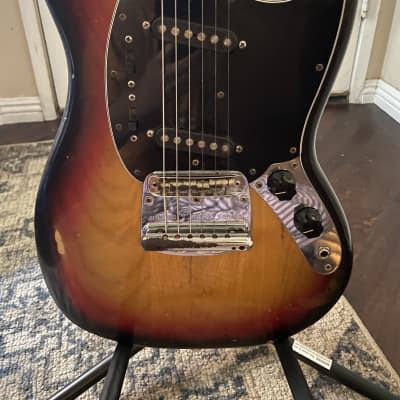 Fender Mustang Rebel Yellow 1978 | Reverb