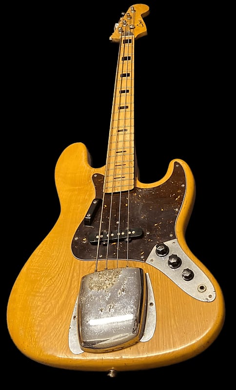 Cimar Jazz Bass 1908 Ash Natural 70s - Natural | Reverb