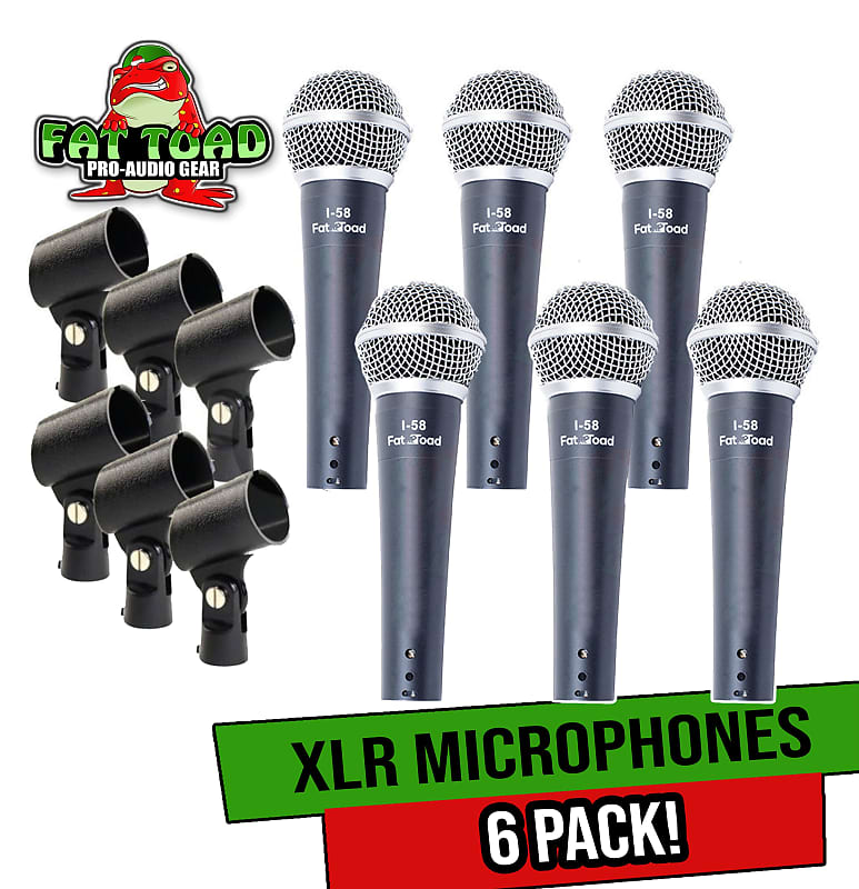 FAT TOAD Vocal Cardioid Microphones (Live ResponsePRO | Reverb