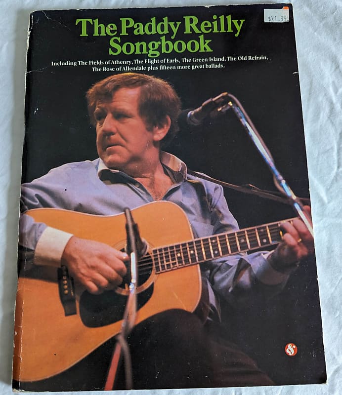 The Paddy Reilly Songbook Guitar Sheet Music Song Book Conway | Reverb