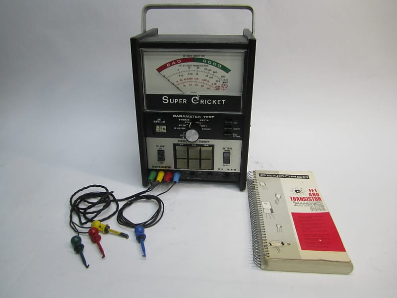 Sencore TF30 Super Cricket Transistor Tester with all | Reverb
