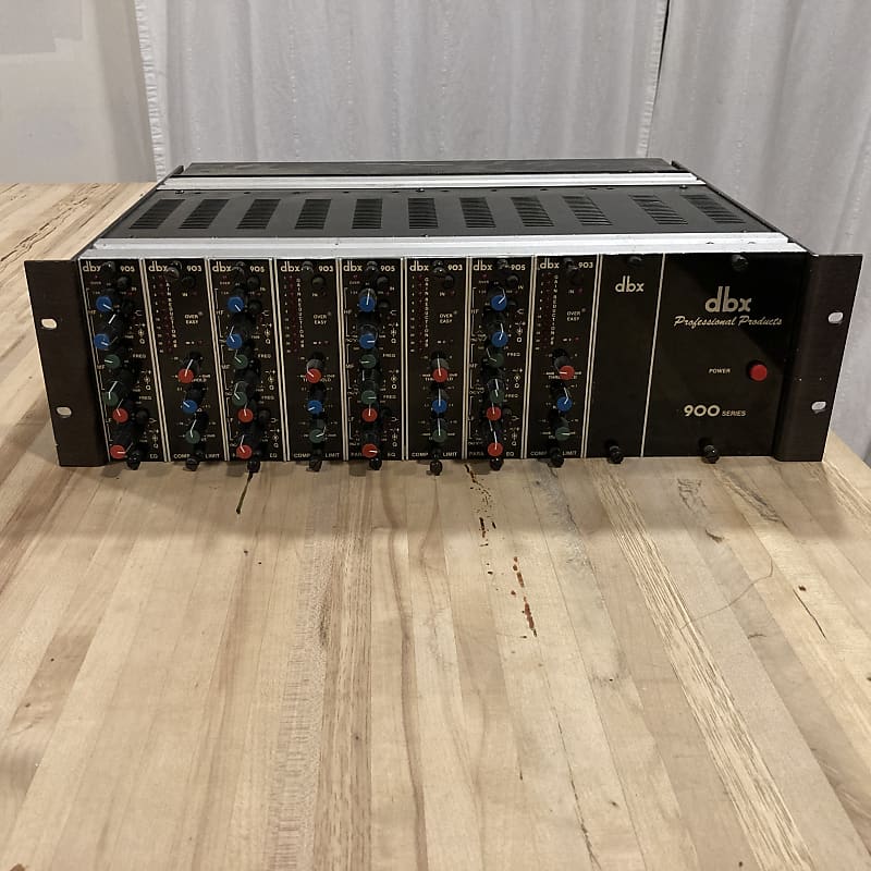DBX 900 1980s Equalizer Compressor Rack 903 905 Gold Can VCA | Reverb